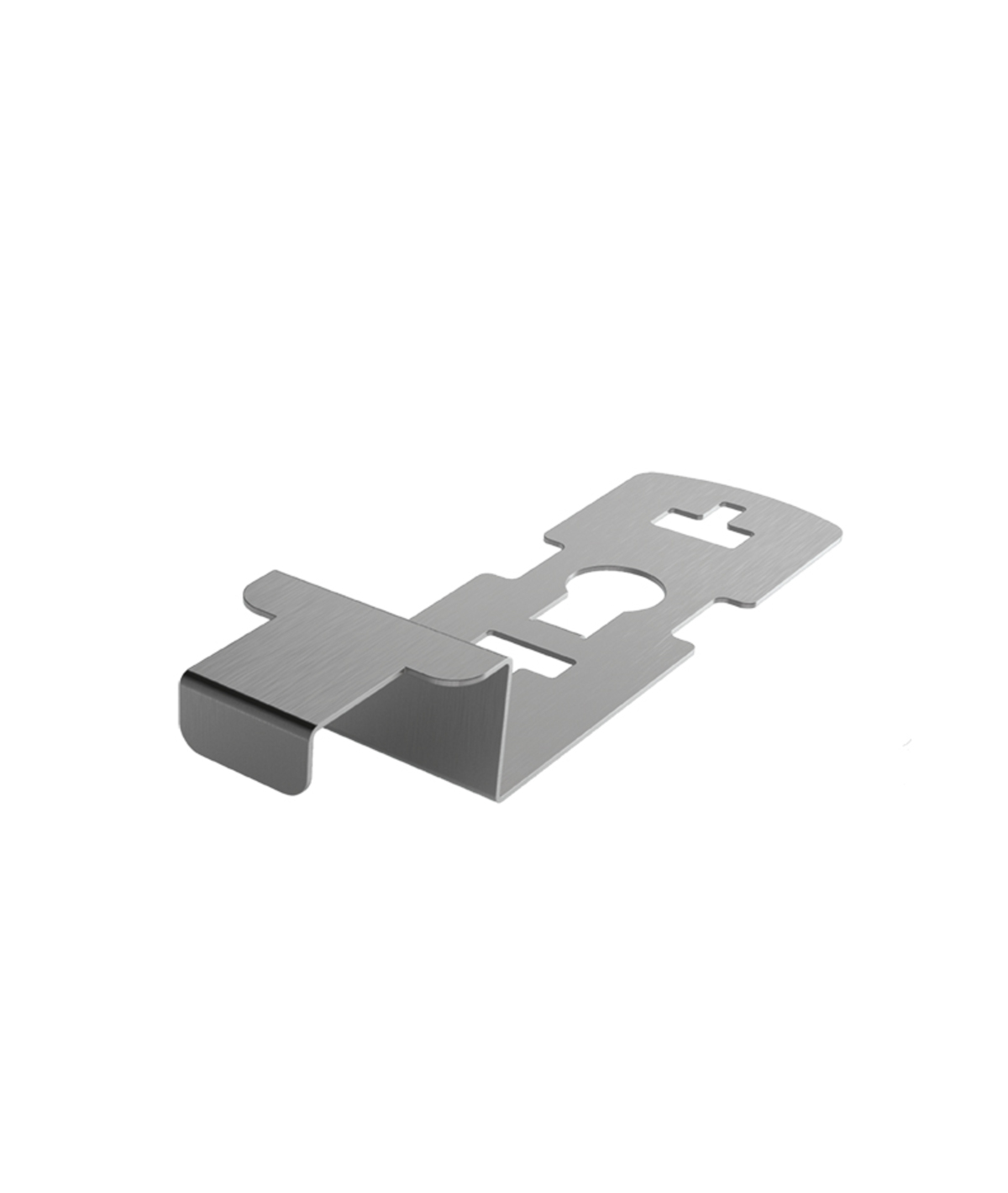 Vertical closure head clip for decking with aluminium joist